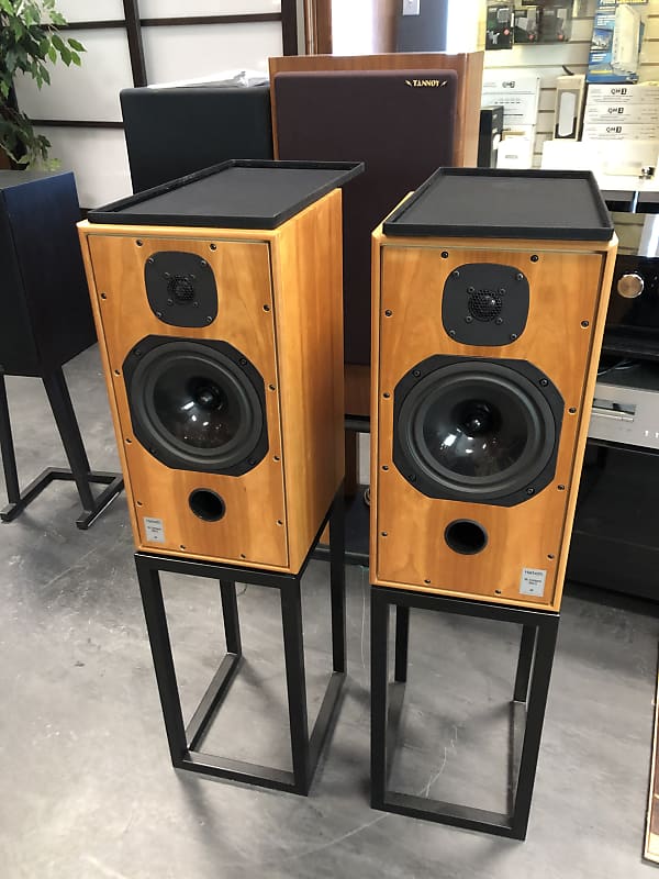 Harbeth HL C7ES-3 Bookshelf Speakers in Cherry Finish | Reverb