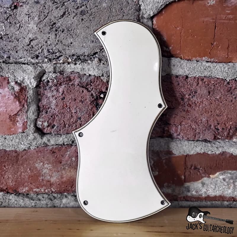 Teisco / Harmony MIJ Acoustic Pickguard (1960s, Parchment) | Reverb