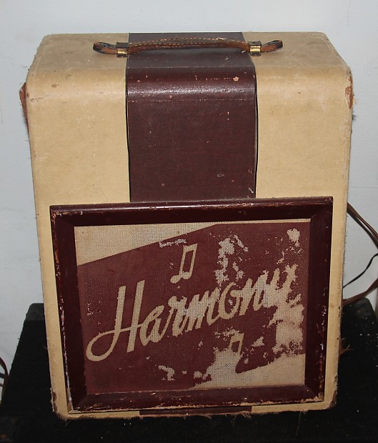 Vintage Harmony 200 Tube Guitar Amplifier 1940's Overdrive | Reverb