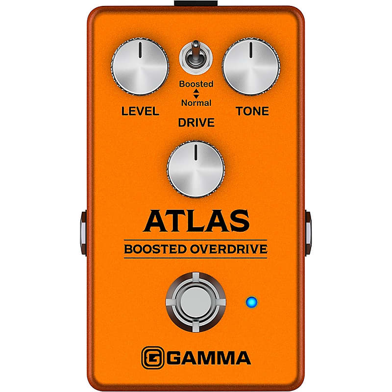 GAMMA Atlas Boosted Overdrive Effects Pedal Regular | Reverb