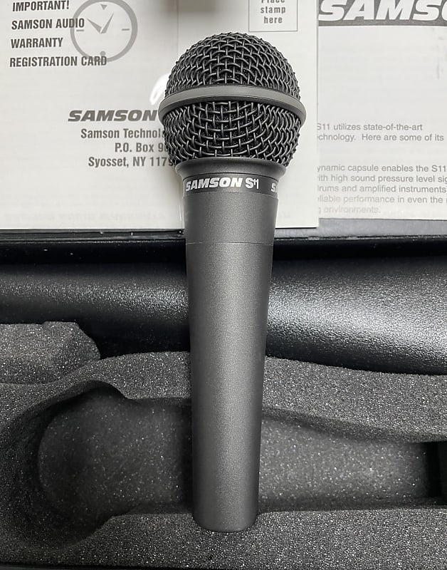 Samson S11 Handheld Dynamic Microphone | Reverb