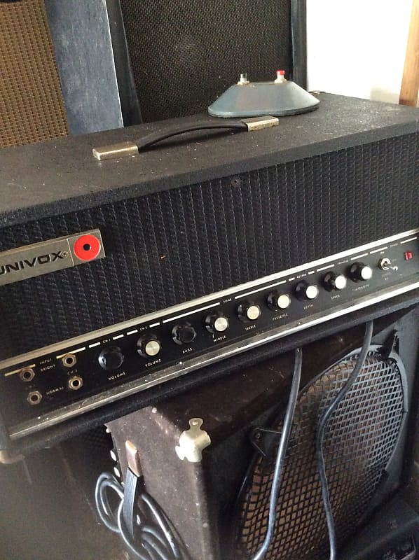 UNIVOX Amp Head U-1000 Vintage 85 watt Reverb Tremolo | Reverb