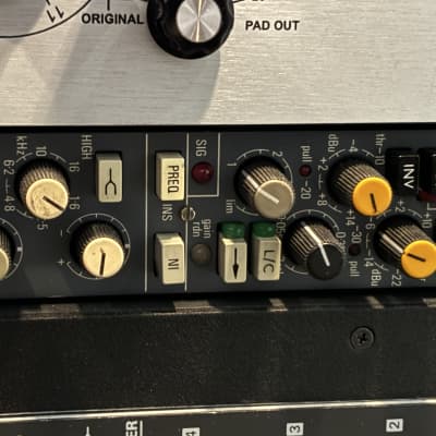 Neve V racked channel strip Mic Preamp & EQ with custom PSU - | Reverb