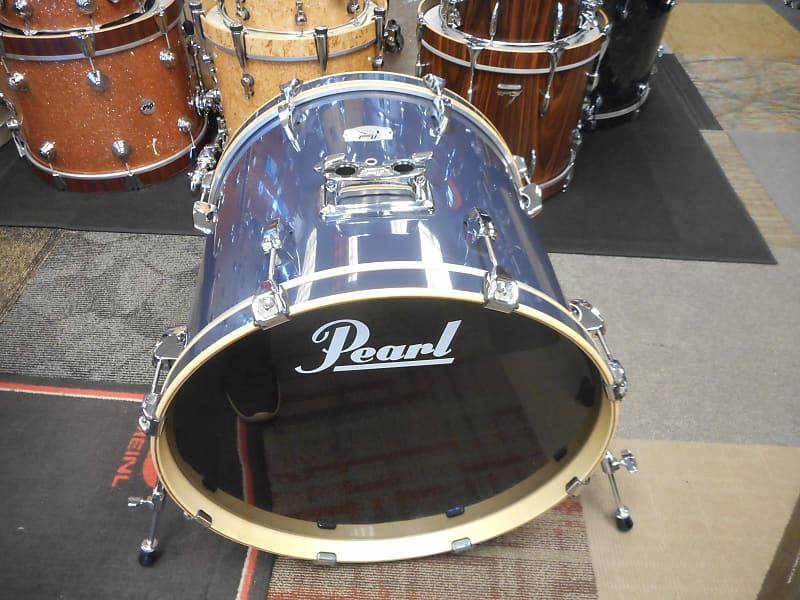 Pearl Export EX 22x18" bass drum....Deep Blue | Reverb