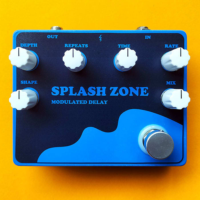 SahBro? Audio - Splash Zone Modulated Delay (Handmade Clone) | Reverb