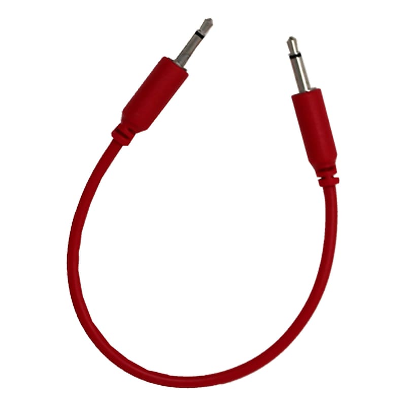 LZX Eurorack patch cable red (15cm) | Reverb