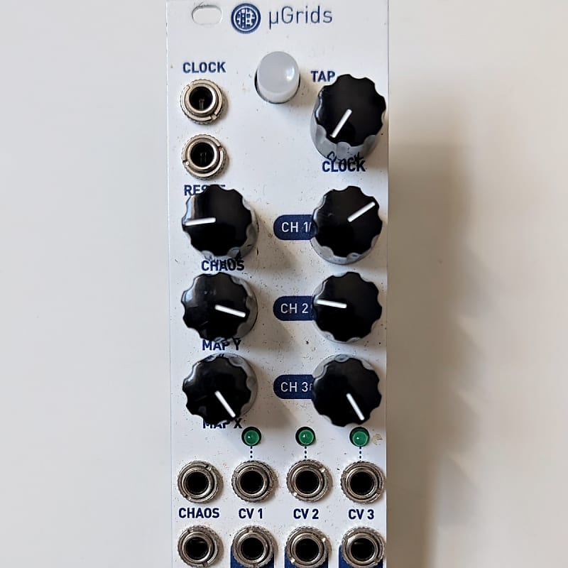 uGrids (8HP Mutable Intruments Grids) | Reverb