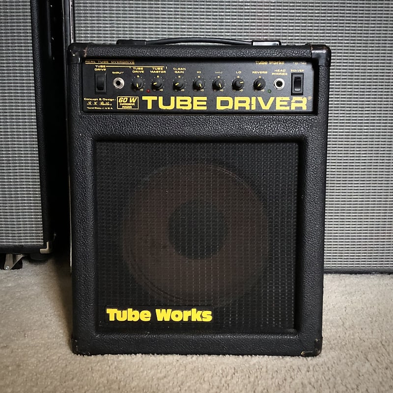 1990s Tube Works TD-742 Tube Driver 60w 1x10 Guitar Combo Amp | Reverb