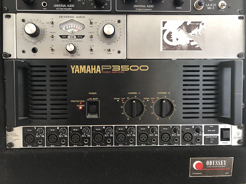 Yamaha P3500 Power Amplifier Black | Reverb