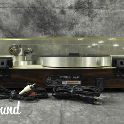 Luxman PD 291 Direct-Drive Record Player Turntable in Very | Reverb UK