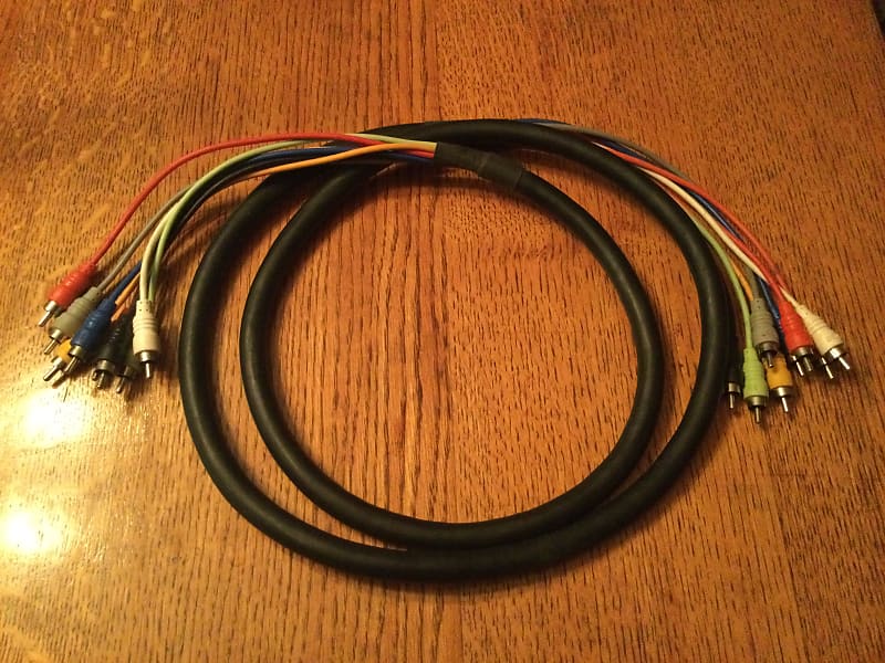 Hosa 6-foot RCA to RCA 8-Channel Snake | Reverb