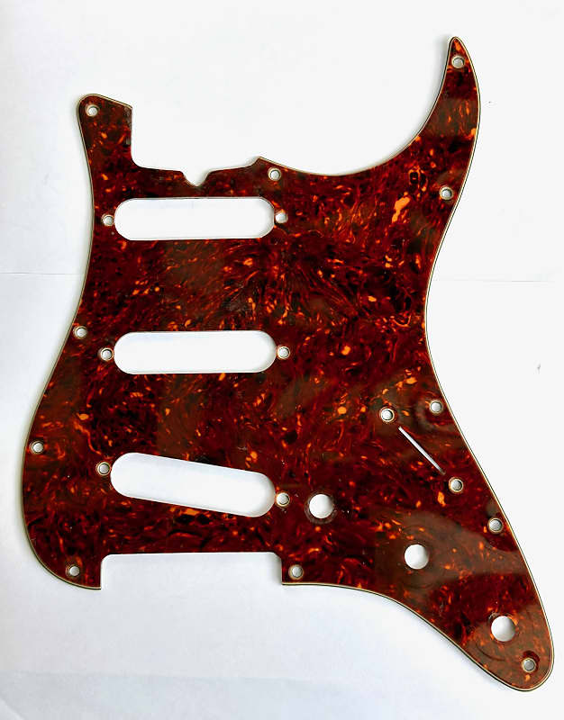 Fender Stratocaster Tortoise pickguard 1963, 1964, 1965 | Reverb