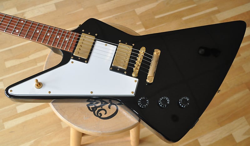 TOKAI Explorer EX-78 Black LH Left Handed / Limited | Reverb UK