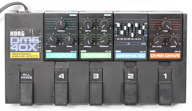 Korg PME-40X Modular Multi-Effect Pedal | Reverb