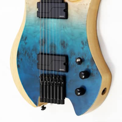 Agile 8 String Multi-Scale Fan Fret Headless Electric CHIRAL | Reverb
