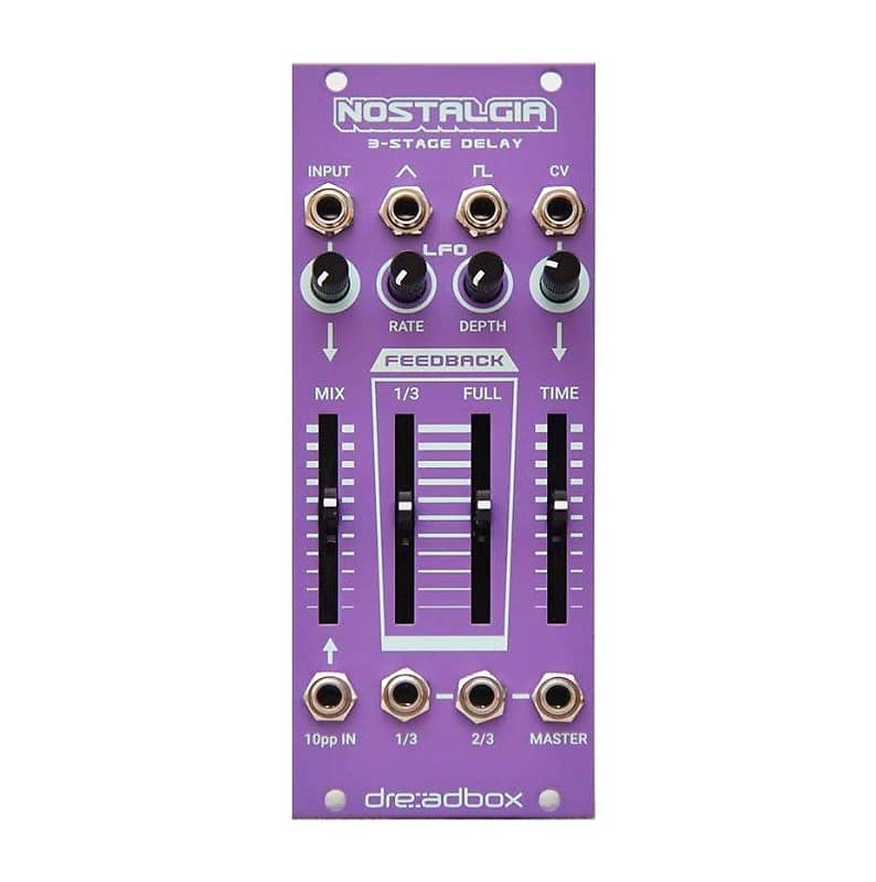 Dreadbox Nostalgia 3-Stage Delay Chromatic Module | Reverb