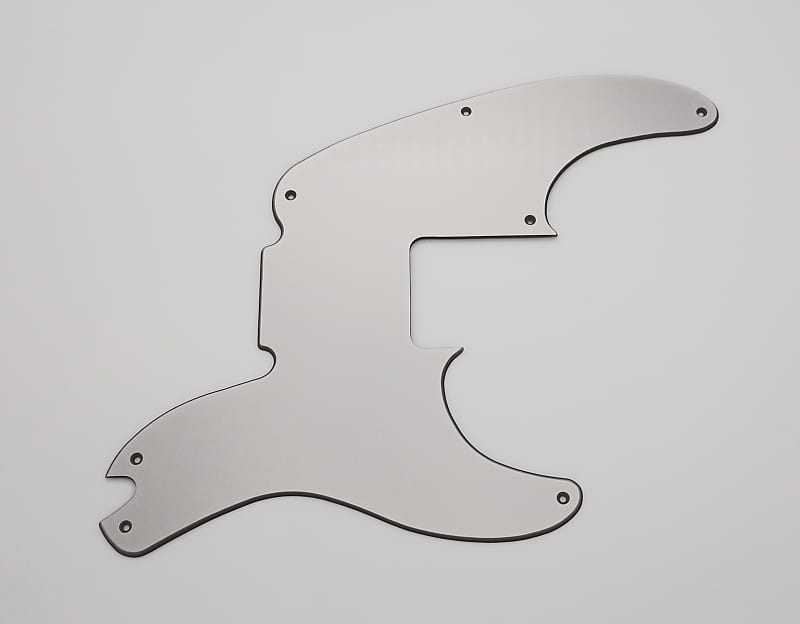 metallic titanium acrylic pickguard for fender 51' telecaster | Reverb