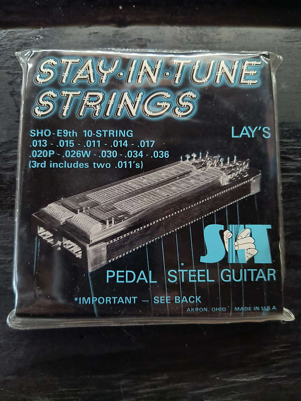 SIT strings SHO E9TH pedal steel string set | Reverb