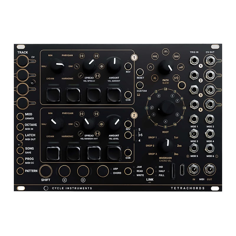 Cycle Instruments Tetrachords Eurorack Sequencer Module | Reverb