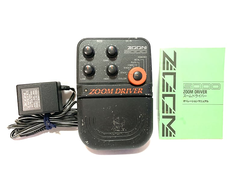[Final discount ]Zoom Driver 5000 Distortion Made in Japan | Reverb