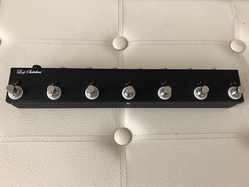 Loop Switchers 7 channel true bypass loop switcher | Reverb