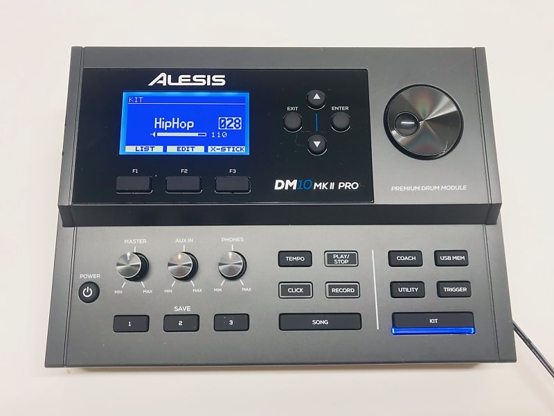 Alesis DM10 MKII Drum Module Brain with Cables and Mount | Reverb