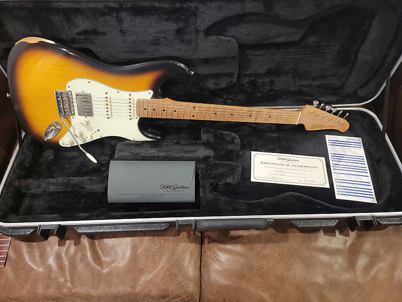 Xotic XSC-2 2018 - Tobacco Burst Light Relic | Reverb UK