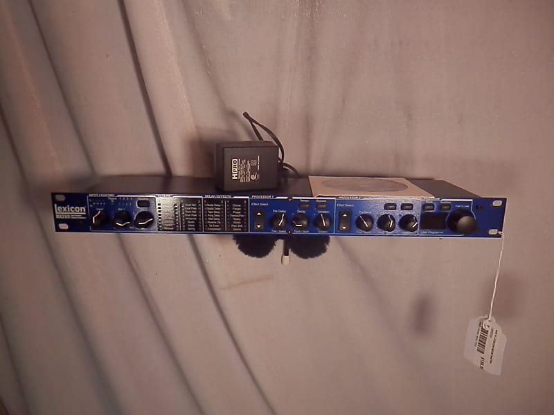 Lexicon MX200 Dual Reverb Effects Processor rack effect used | Reverb