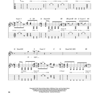 David Lee Roth Guitar Play-Along Volume 27 Softcover with CD | Reverb