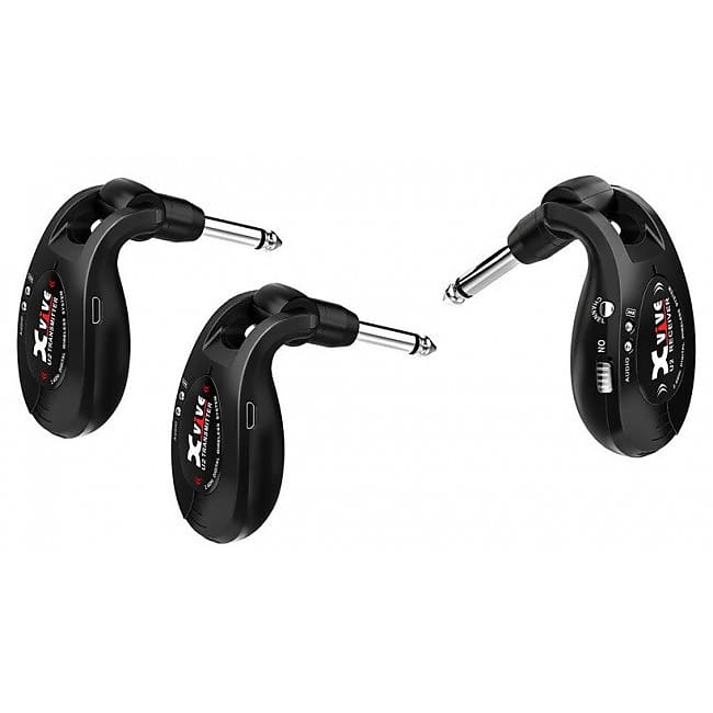XVIVE U2 BK SET Wireless Guitar System Funk Instrument Set | Reverb