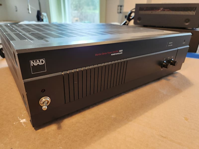 Vintage NAD 2600 150W per channel stereo power amplifier, | Reverb