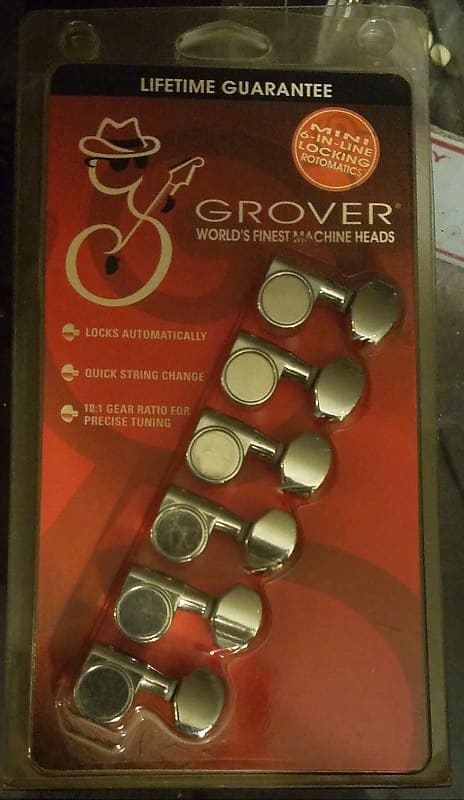 Grover Mini Rotomatic Chrome | Reverb