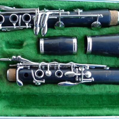 Vintage Louis Delmat Bb Albert System Wood Clarinet Pro | Reverb