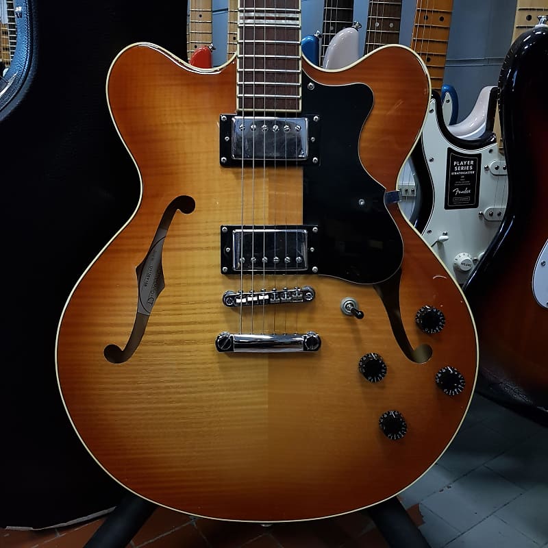 Hofner Verythin Standard Ct + Case | Reverb