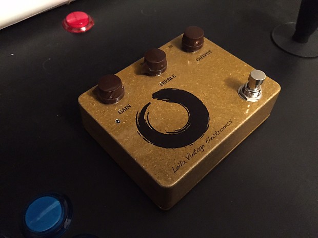 Leila Vintage Electronics Enzo Drive Klon Clone Corrected & | Reverb