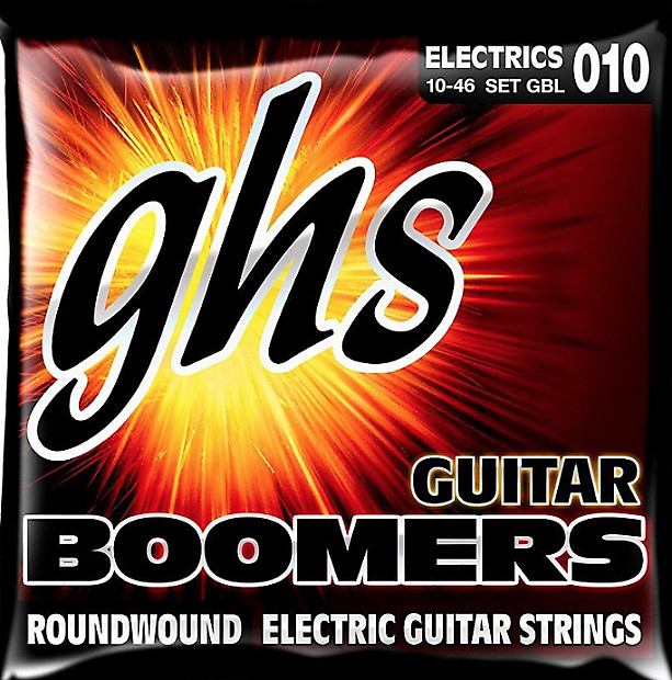 GHS Boomers Strings GBL (10-46) - 10 Individual Sets | Reverb