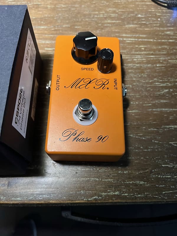 MXR MXR ‘74 Vintage Script Phase 90 Analogman Mod-9v Power | Reverb