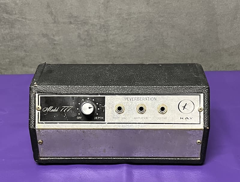 Vintage 1960s Kay 777 reverb unit | Reverb