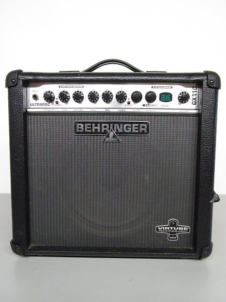 Behringer GX110 Ultraroc Guitar Workstation with Virtube | Reverb