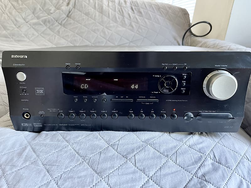 Integra DTR-7.2 AV Receiver Amplifier Black | Reverb