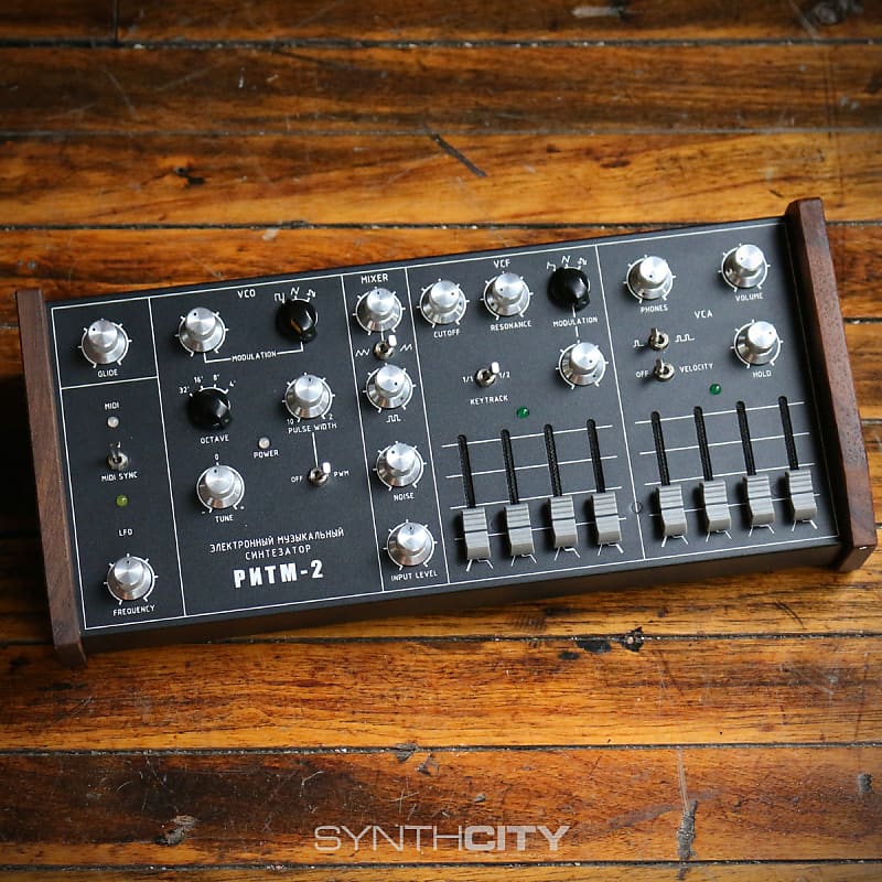 VG-Line Ritm-2 Desktop Monosynth (Soviet Synth Reissue) | Reverb