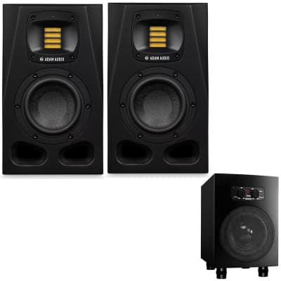 Adam A44H Dual-4-Inch Active Studio Monitor Speaker Pair w/ | Reverb