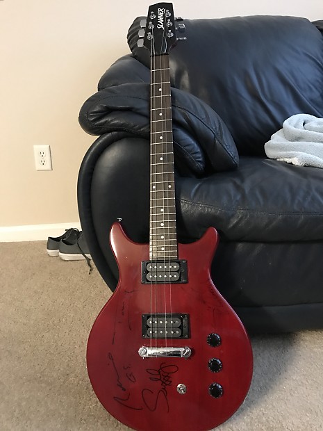 Hamer Slammer Translucent Red | Reverb