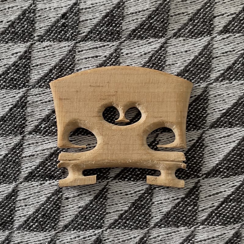 Hand Carved Violin Bridge - Model #1 - Made in the | Reverb