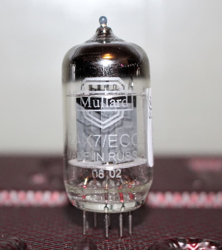 MULLARD ECC83 RUSSIA REISSUE 12AX7 TIGHT BALANCE LONG | Reverb Canada