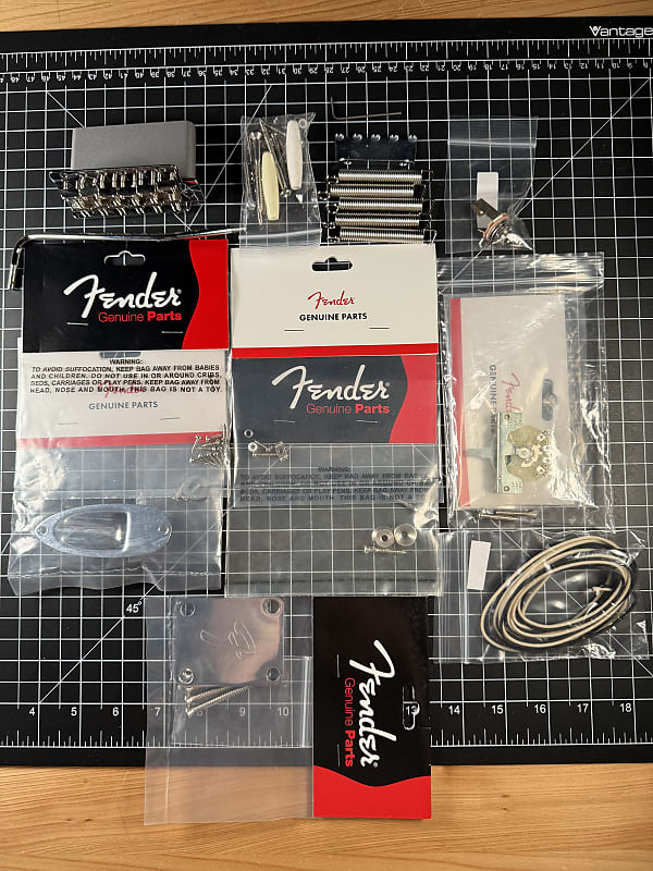 Fender Stratocaster parts set | Reverb