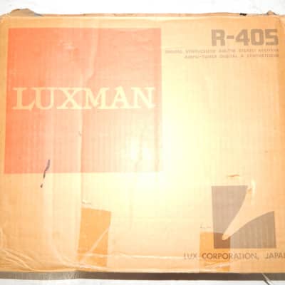 Luxman R-405 vintage stereo receiver | Reverb
