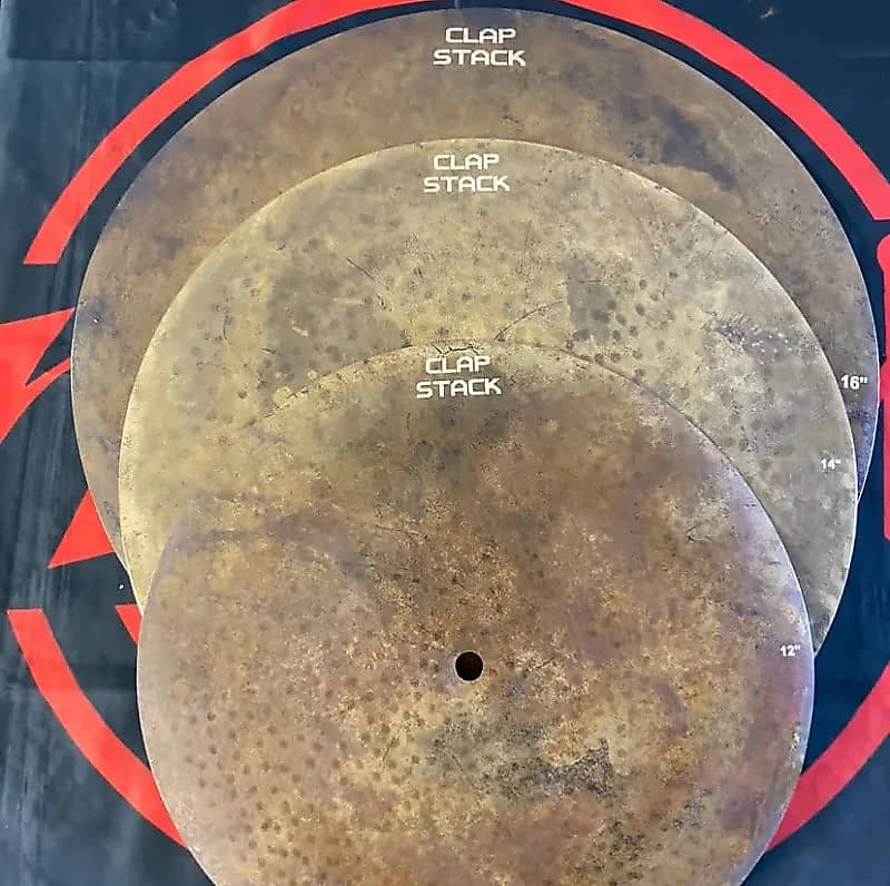 Omete Cymbals - Clap Stack - 3 Pack (12",14",16") | Reverb