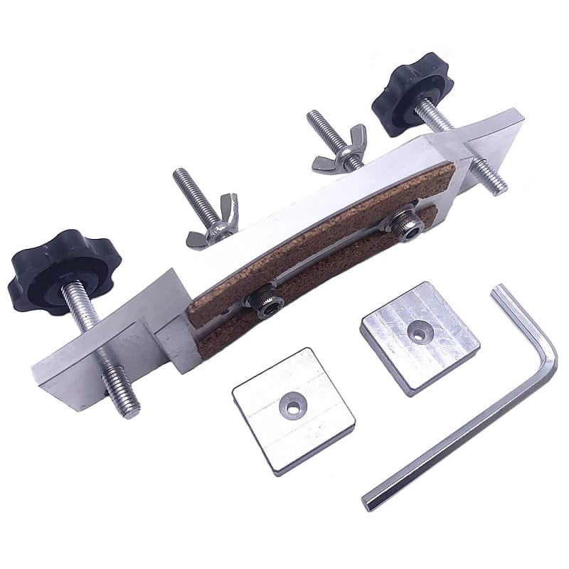Aluminum Alloy Guitar Bridge Clamp With 2Pcs Gasket L-Wrench | Reverb