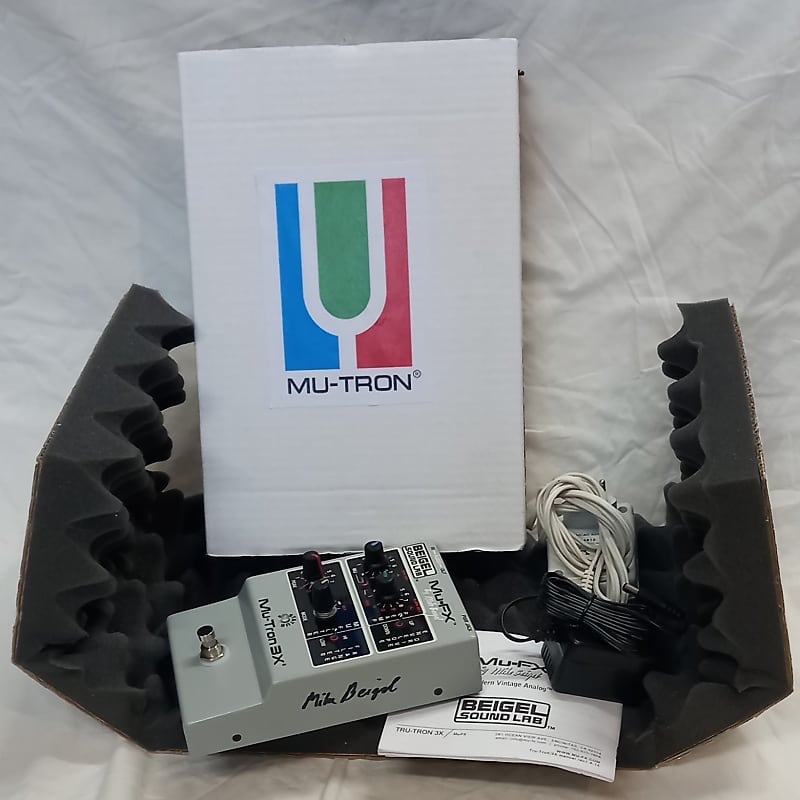 Mu-FX - Mu-Tron 3X - Tru-Tron 3X - signed by Mike Beigel | Reverb